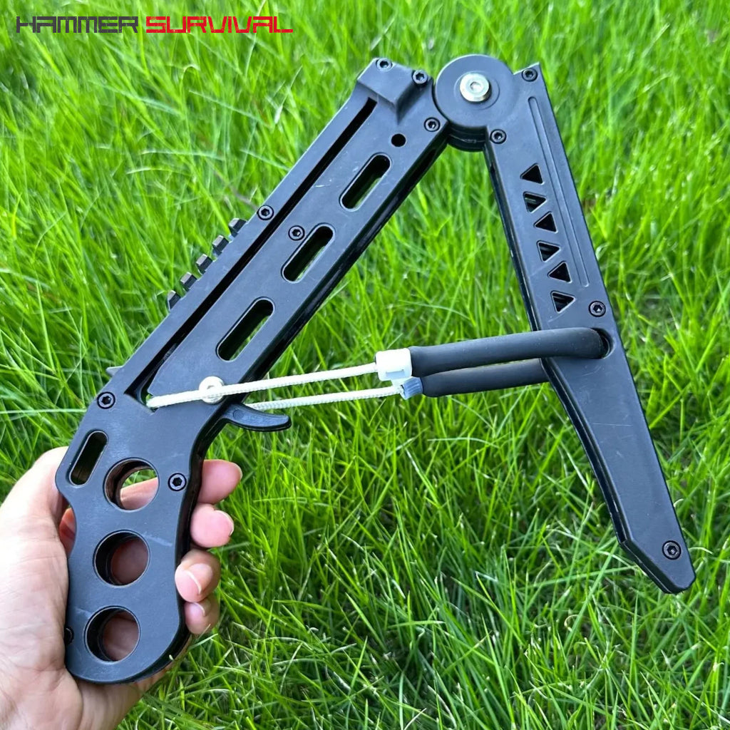 Compact Folding Slingshot CF-1 | Portable Target Practice Slingshot ...