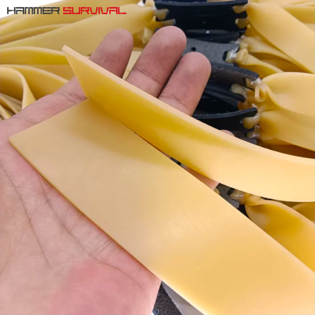 Flat Slingshot Bands | 2mm x 40mm (5 Pack) - High Elasticity & Durable ...