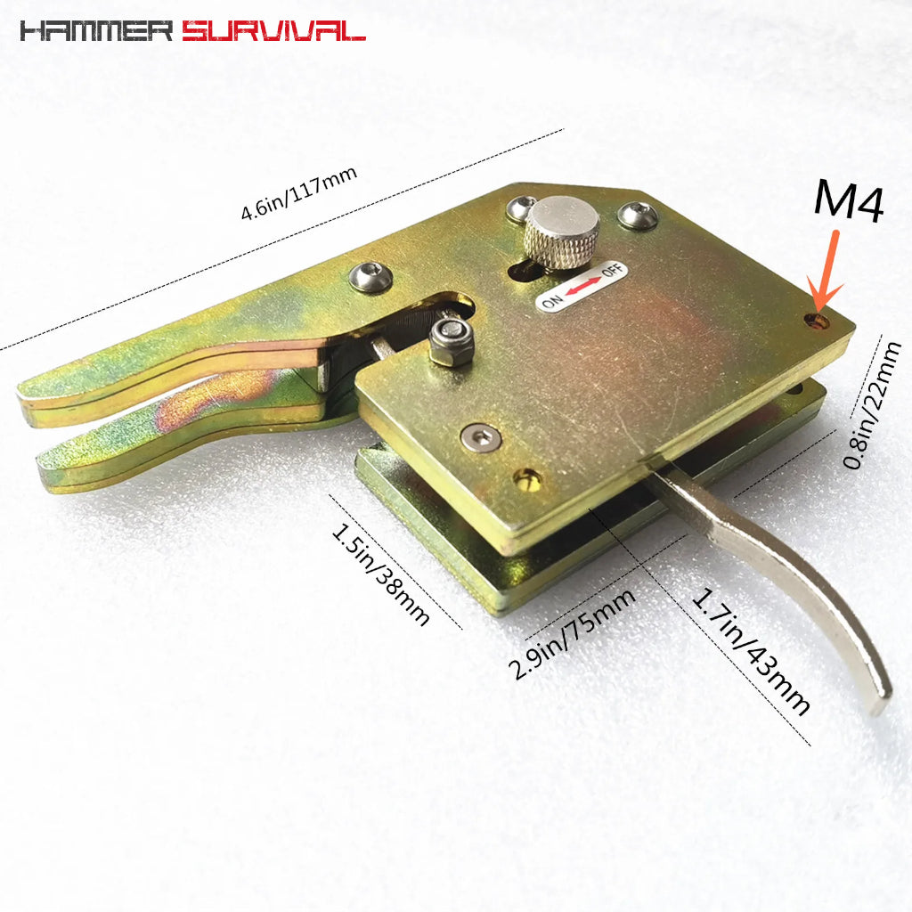 Neptune AK-230 Heavy Duty Crossbow Trigger (230lbs) | Nickel-Plated ...