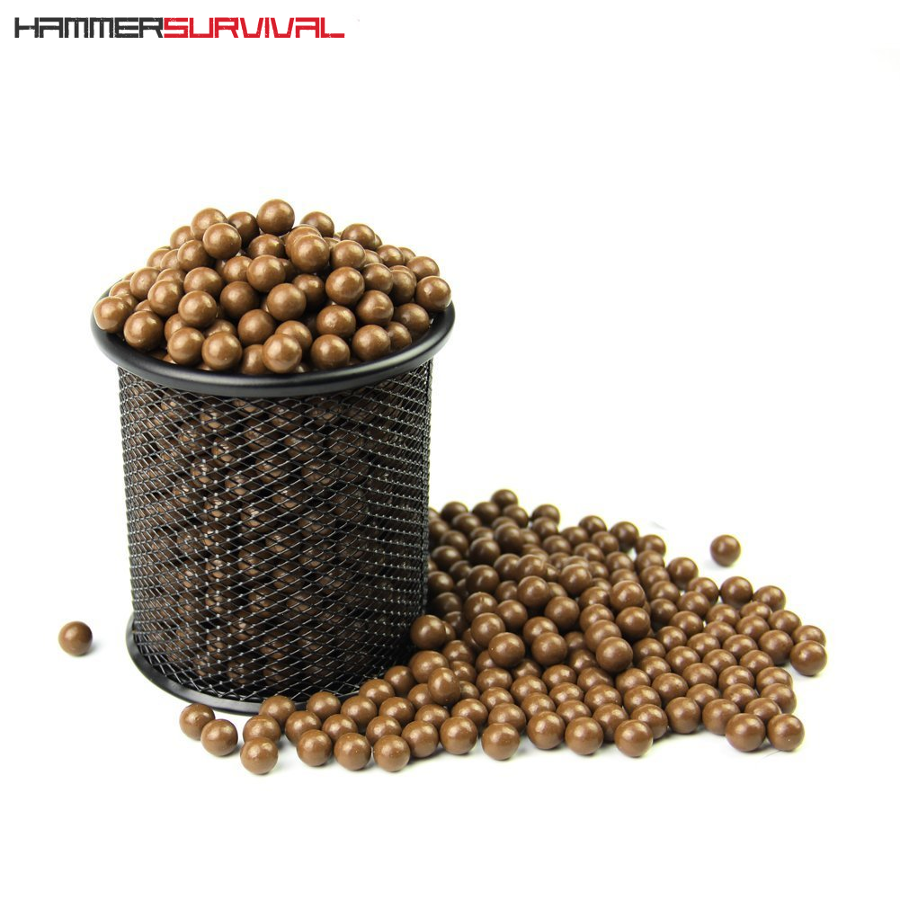 10mm Clay Training Balls (100) | Safe, Rebound-Free Slingshot Ammo ...