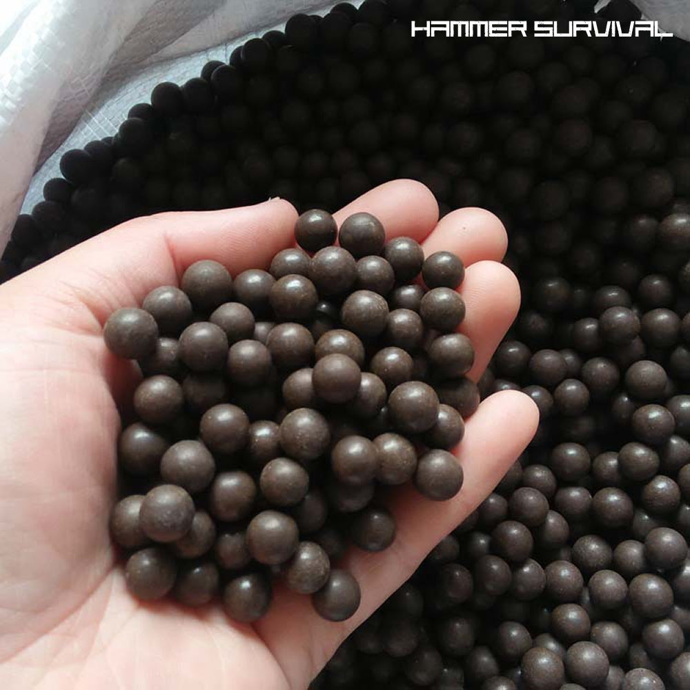 10mm Clay Training Balls (100) | Safe, Rebound-Free Slingshot Ammo ...